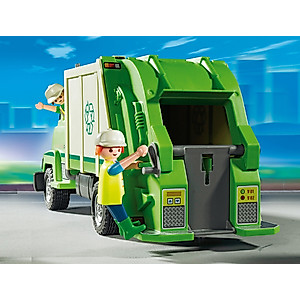 Playmobil Green Recycling Truck Playset