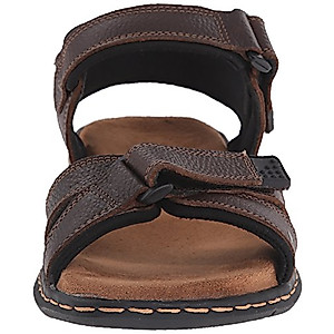 Dr. Scholl's Shoes Men's Gus Sandal,Brown,10 M US