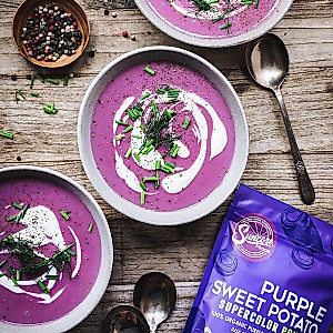 Suncore Foods Purple Sweet Potato Powder, Purple Food Coloring Powder ...