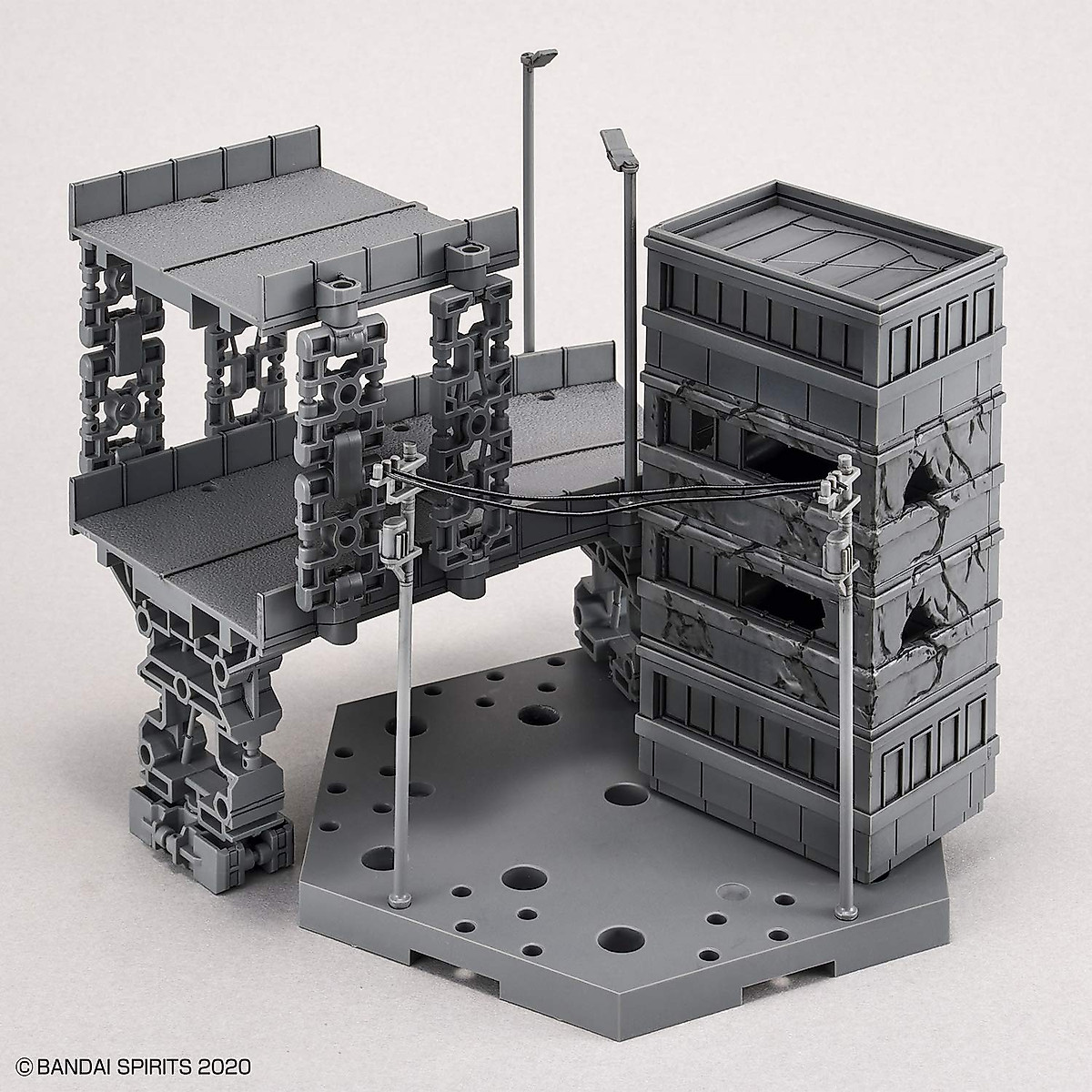 Bandai Hobby - 30 Minute Missions - #06 Customize Scene Base (CityArea Version), Bandai Spirits 30MM