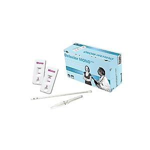 Detector Mono Rapid Test Kit for Infectious Mono, CLIA Waived, IDM-25 (Box of 25)