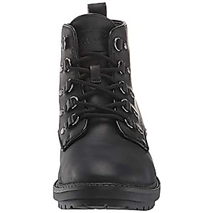 Cole Haan Women's Briana Grand LACE-UP Hiker Boot Hiking, BLACK WP LEATHER, 5 B US