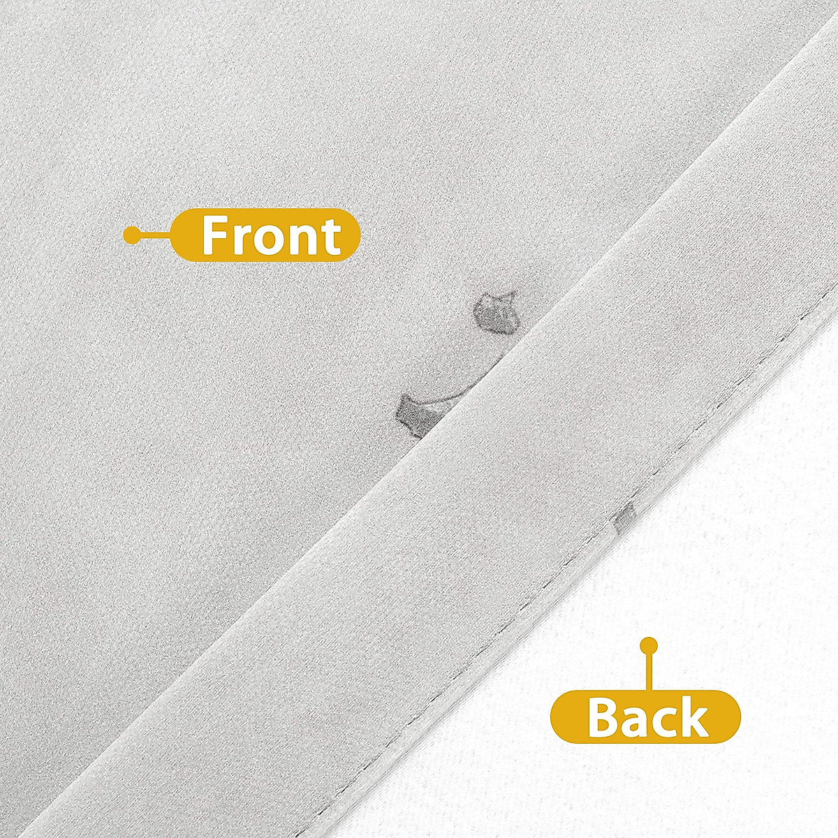 DriftAway Floral Curtains for Living Room 52 Inch x 84 Inch Room Darkening Grommet Thermal Window Treatment for Bedroom Farmhouse 2 Panels