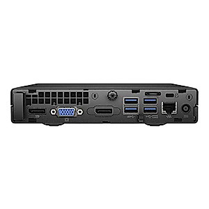 HP EliteDesk 800 G2 Mini Business Desktop PC Intel Quad-Core i7-6700T up to 3.1G,8G DDR4,512GB SSD,VGA,DP Port,Windows 10 Professional 64 Bit-Multi-Language-English/Spanish (Renewed)