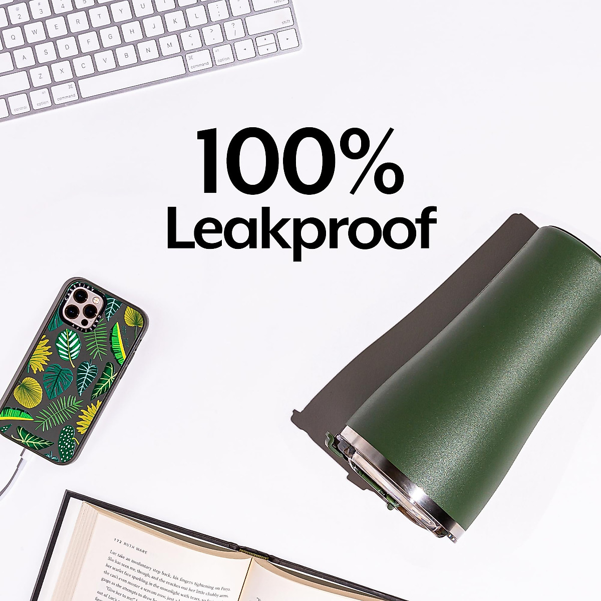 BrüMate Nav XL 32oz 100% Leak Proof Insulated Travel Tumbler with Magnetic BevLock™ Lid - Double Wall Cup-Holder Friendly Stainless Steel Mug (Gold Leopard)