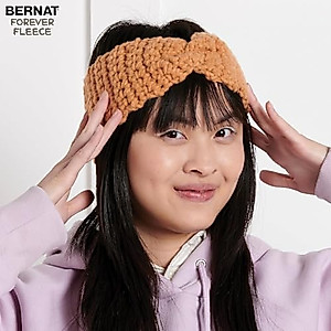 Bernat Forever Fleece Yarn, 1 Pack, White Noise