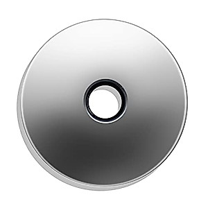 Shower Escutcheon Plate, Shower Flange Cover - Modern Shower Arm Flange 3.5” Extra Large | Universal Escutcheon Brushed Stainless Steel Replacement Cover Plate, Fits Standard 1/2" shower Pipes