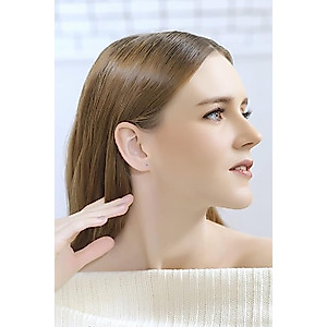 Small Gold Studs 2mm Stud Earrings Yellow Gold Flashed Sterling Silver 2mm Round Stud Cartilage Tiny CZ Earrings for Men Women