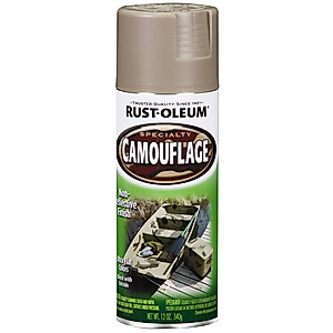Rust-Oleum Specialty Ultra Flat Khaki Camouflage Spray Paint 12 oz.