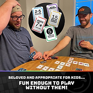 Don’t Cross Me - A Family Card Game for Adults, Teens & Kids (8-12) Who Love Patterns, Crowns and Strategy | Family Board Game Night Fun for Every Life Phase! 10-15 Minute Rounds (2-5 Players)