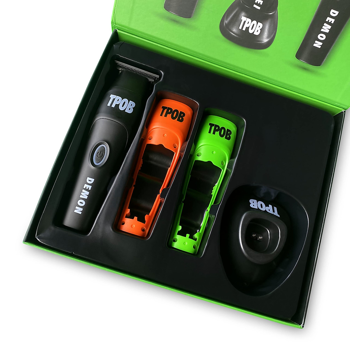 TPOB 3 Cover Trimmer with Psycho Graphite Blade in Black Green and Pink