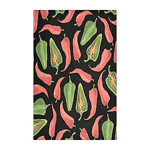 Summer Vegetable Fruits Kitchen Towel Set Watercolor Cute Dish Towel Set of 4 Tea Towels Large 28''x18'' Multi-Purpose Washing Cloth Home Decorative Lint-Free Dishcloths for Restaurant Household Use