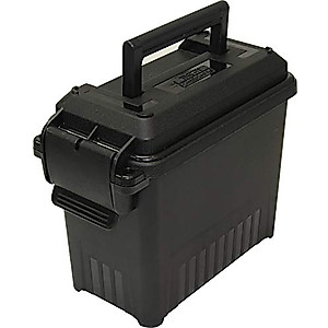 MTM Case-Gard AC15 Ammo Can Mini for Bulk Ammo - Black, AC15-40