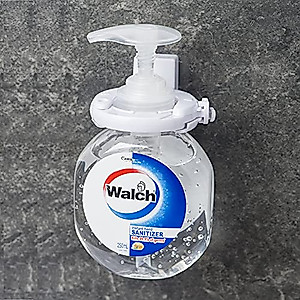 666 Shower Gel Bottle Holder Rack Bracket for Bathroom Wall Self-Adhesive Mounted，Adjustable Shampoo Bottle Rack Shelf,Hand Sanitizer Bottle Rack Holder-3 Pack