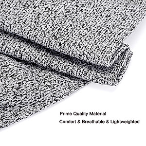 Cut Resistant Sleeves,Breathable Arm Protectors for Thin Skin and Bruising,18 inch Safety Gardening Sleeve with Thumb Hole,Sleeves to Cover Arms for Men Women on Garden fixing Work