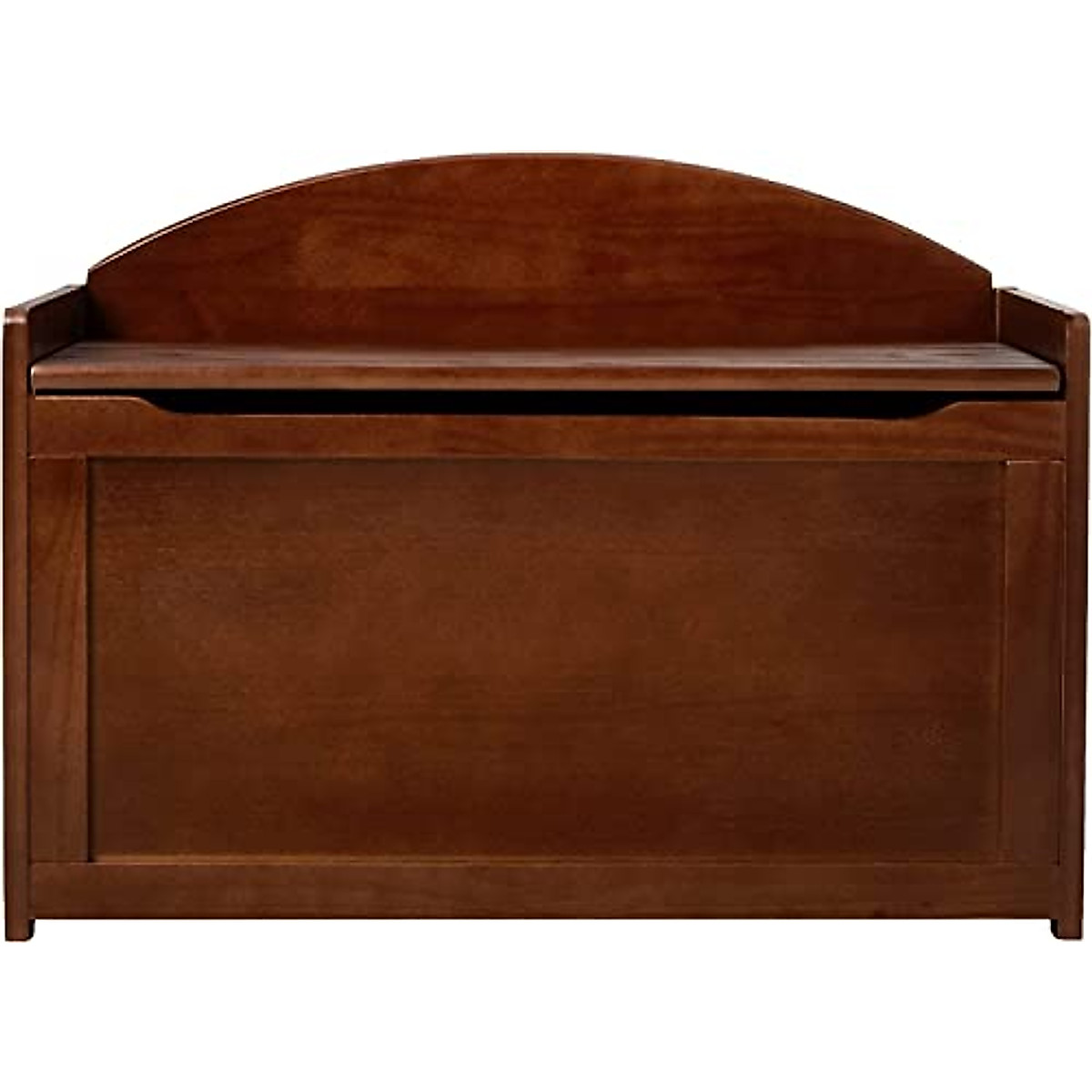 Lipper International Child's Toy Chest, 33.25" W x 17.75" D x 24.5" H, Walnut Finish
