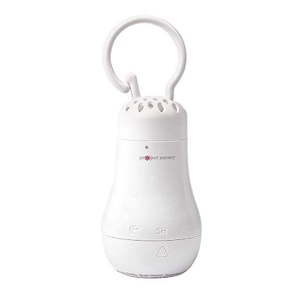 Baby Husher Baby Sound Machine - from Project Nursery. White Noise Machine for Babies. Made for Moms, by Moms, to Shush, Soothe & Hush Your Baby to Dreamland.