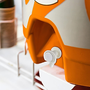 Push Button Spigot Cooler Spigot Replacement Water Spigot Plastic Water Jug Spigot Reusable Bottle Spigot for Water Jugs Dispenser (2 Pieces)