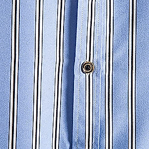 Lastesso Mens Clothes Hawaiian Shirts Mens Short Sleeve Button up Shirts Mens Shirt Men Summer Shirts Blue M