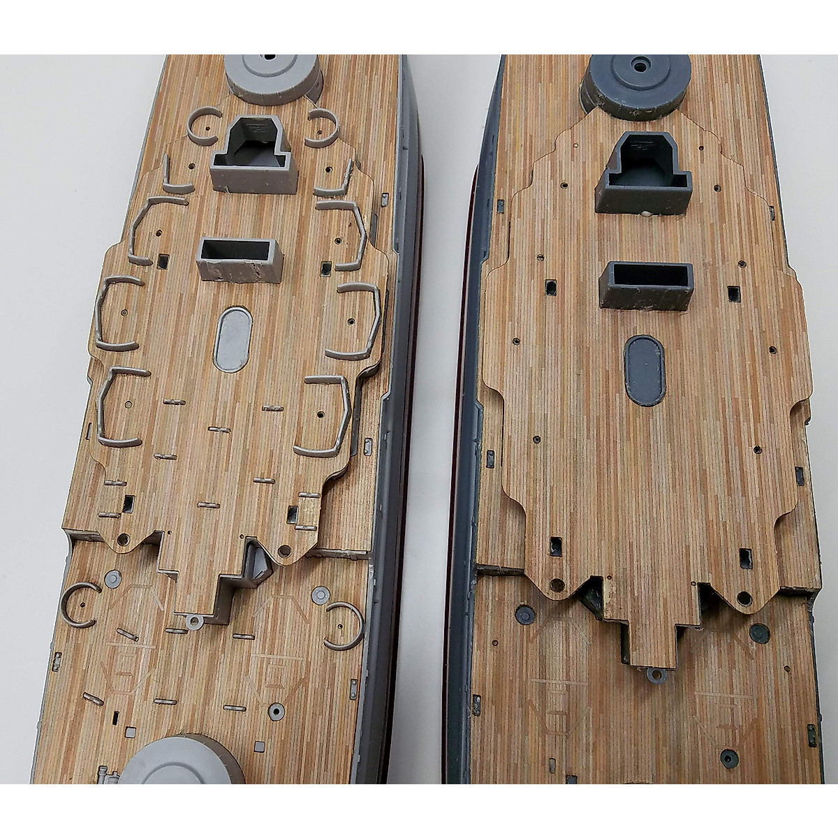 Scaledecks.com Premium Wood Deck for 1/350 USS Arizona (fits Hobby Boss and Other 1/350 Kits)