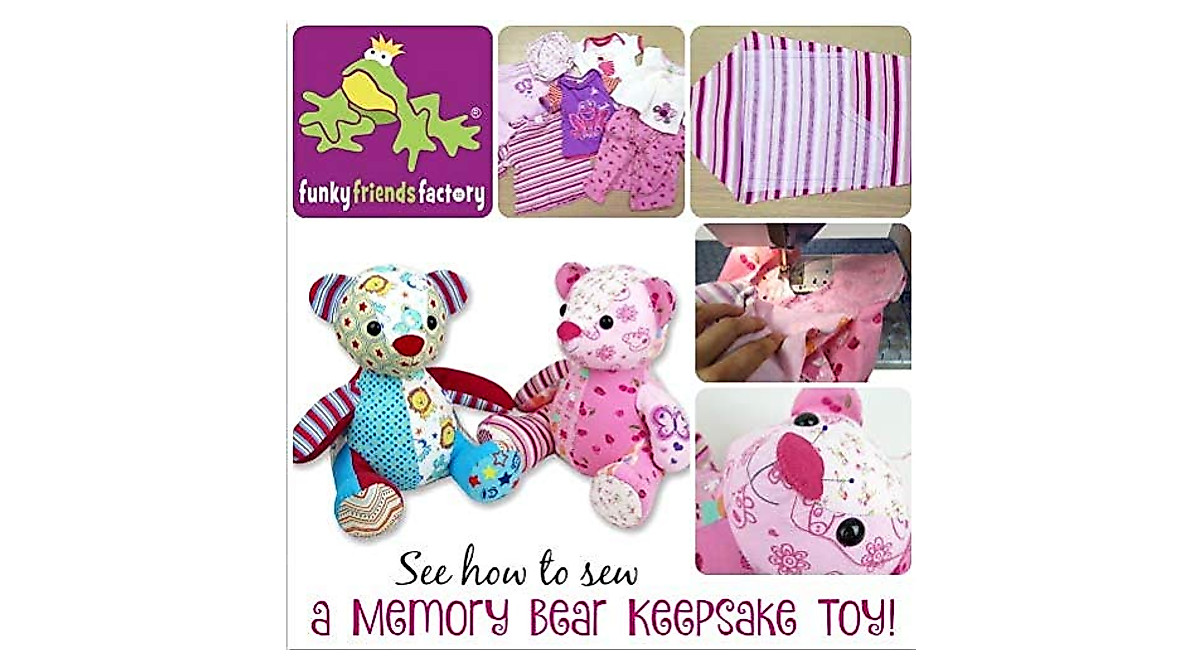 Create A Custom Melody Memory Bear | Fun Sewing Pattern for Beginners