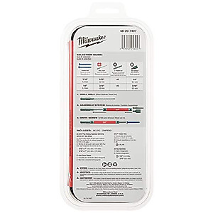 MILWAUKEE ELEC TOOL 48-20-7497 Tapcon SDS Install Kit,