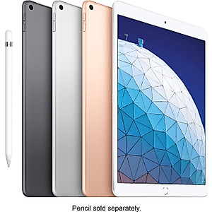 2019 Apple iPad Air (10.5-inch, WiFi, 256GB) - Silver (Renewed Premium)