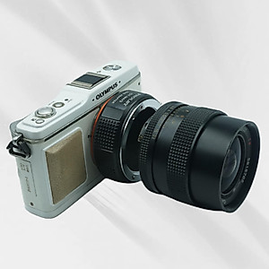 PHOLSY Lens Mount Adapter CY to MFT Compatible with Contax/Yashica CY Mount Lens to Micro Four Thirds (M4/3 Micro 4/3) Mount Camera Body Compatible with Olympus Panasonic Lumix Cameras CY to M4/3