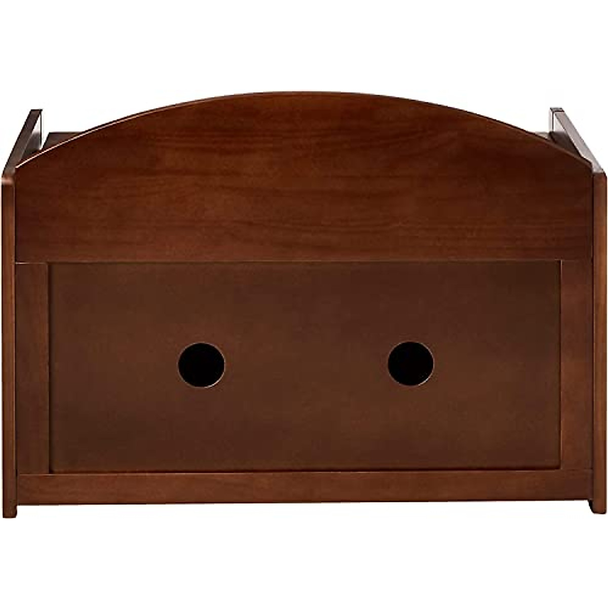 Lipper International Child's Toy Chest, 33.25" W x 17.75" D x 24.5" H, Walnut Finish