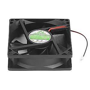 Security-01 80mm by 80mm by 25mm 8025 12V DC 0.20A Dual Ball Bearing Brushless Cooling Fan 2pin AV-F8025MB UL CE