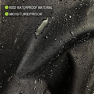 32 inch Built-in Grill Cover for Bull in Gas Grills Bull 45005 Grill Head Cover Napoleon, Outdoor Waterproof Windproof BBQ Grill Top Cover with Elastic Hem, Griddle Cover for Bull Lonestar 4 Burner