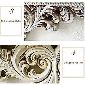 Axdwfd Floating Shelf Floating Shelf, Shelf Living Room Kitchen Shelf Wall Hanging Bracket Wall Decoration Display Stand (Color : Beige)