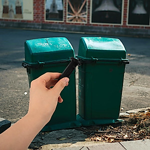 iplusmile Bin Lid Hinge Pins, 6pcs Trash Can Latch Bin Lid Hinge Pins Plastic Wheeled Trash Can Plug Connection for 240L Outdoor Wheeled Trash Bins