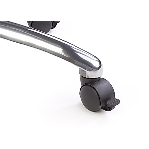 Height-Adjustable Monitor Stand for 12 to 22 inch TVs, Rotates, Swivels and Turns - Silver