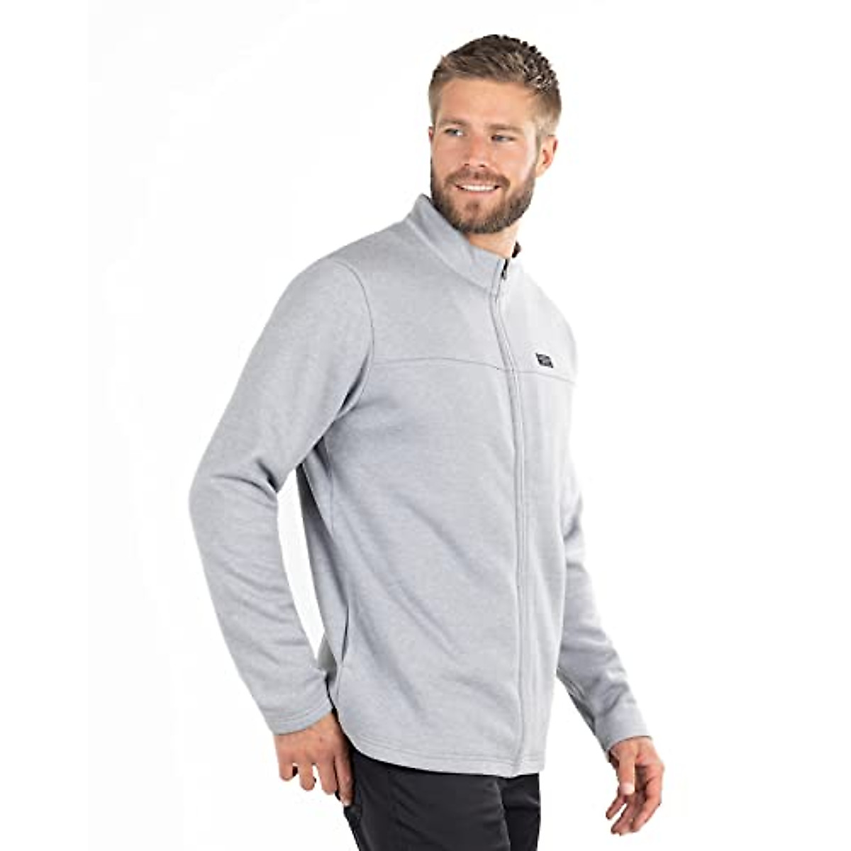 TravisMathew Men's Koozie 2.0 Jacket, Light Grey, Small