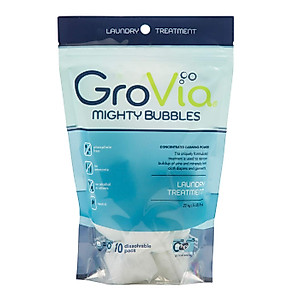 GroVia Mighty Bubbles Laundry Treatment for Cloth Diapers (10 Count)