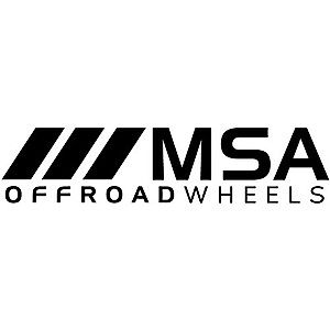 MSA Offroad Wheels MA46 24X7 4X156 G-BLK MILL 00MM - M46-024756M