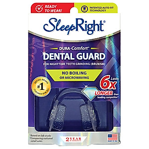 SleepRight Dura-Comfort Dental Guard – Mouth Guard To Prevent Teeth Grinding