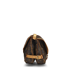 Louis Vuitton, Pre-Loved Monogram Canvas Saumur 30, Brown