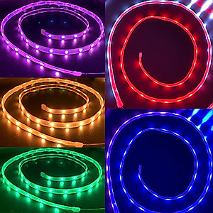 iGREATWALL Waterproof Basketball Hoop Light Motion Sensor LED Basketball Rim Lights