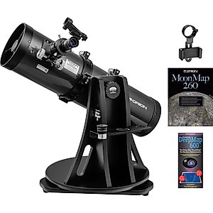 Orion StarBlast 6 Astro Reflector Telescope for Adults & Families - Simple Point-and-View Tabletop Telescope for Beginners & Intermediate Users