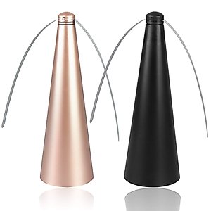 PIAOPIAONIU 2 Pcs Fly Fan for Tables,Portable Table Fly Fan Keep Flies and Bugs Away from Your Food