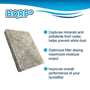 HQRP 2-pack Filter Pad compatible with Lennox Healthy Climate 35 X2661 fits HCWB3-17, HCWB2-17, HCWP2-18, HCWP3-18, WB2-17, WB3-17, WP2-18, WP3-18 series Humidifiers