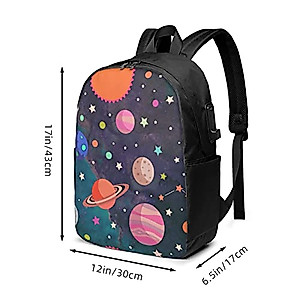 Custom Laptop Backpack 17 inch Add Your Picture Text Logo Personalized Large Capacity Shoulder Bag Customized Casual Travel Bag for Man Women