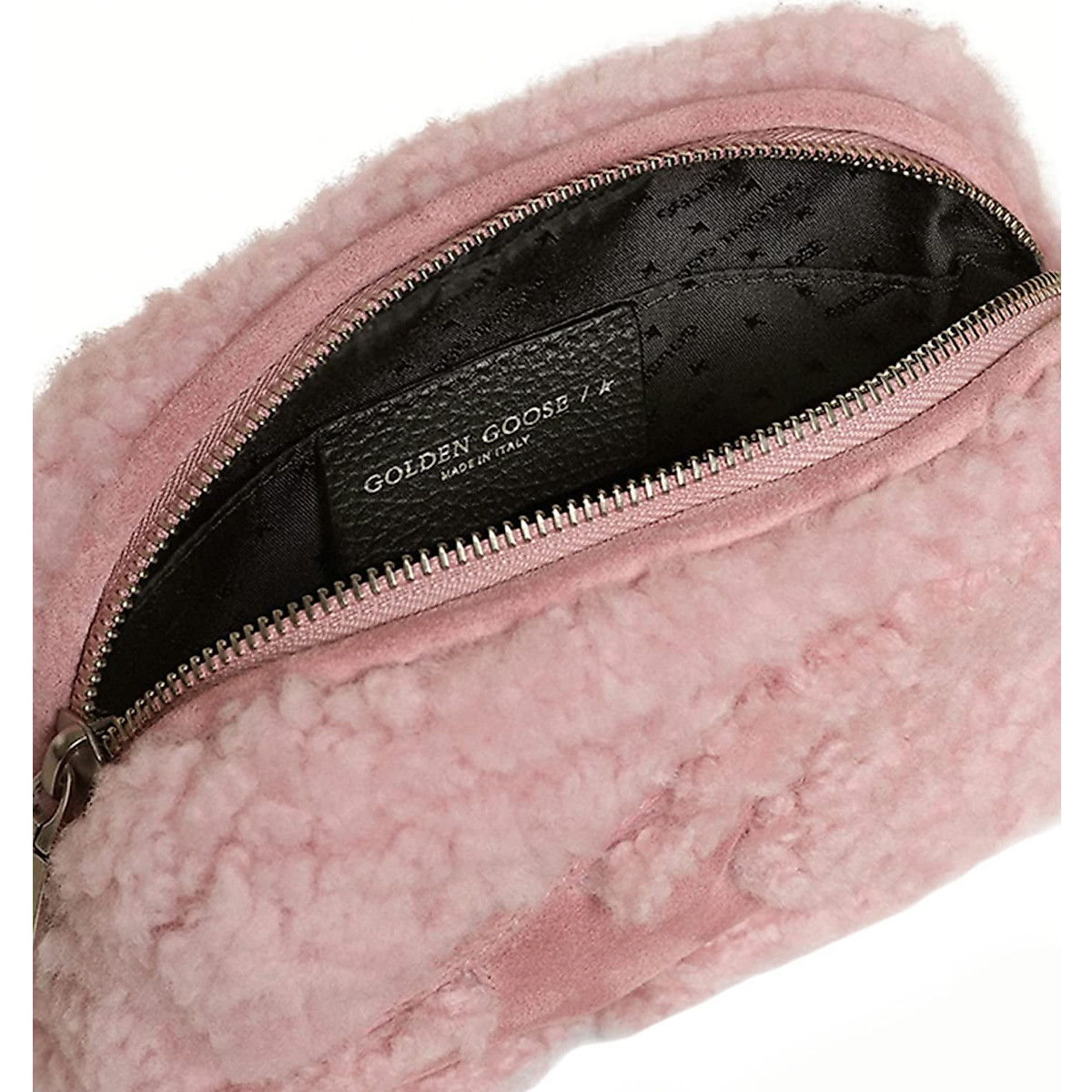 Golden Goose Mini Star Bag Merino And Suede Body Cross Bag - Pink