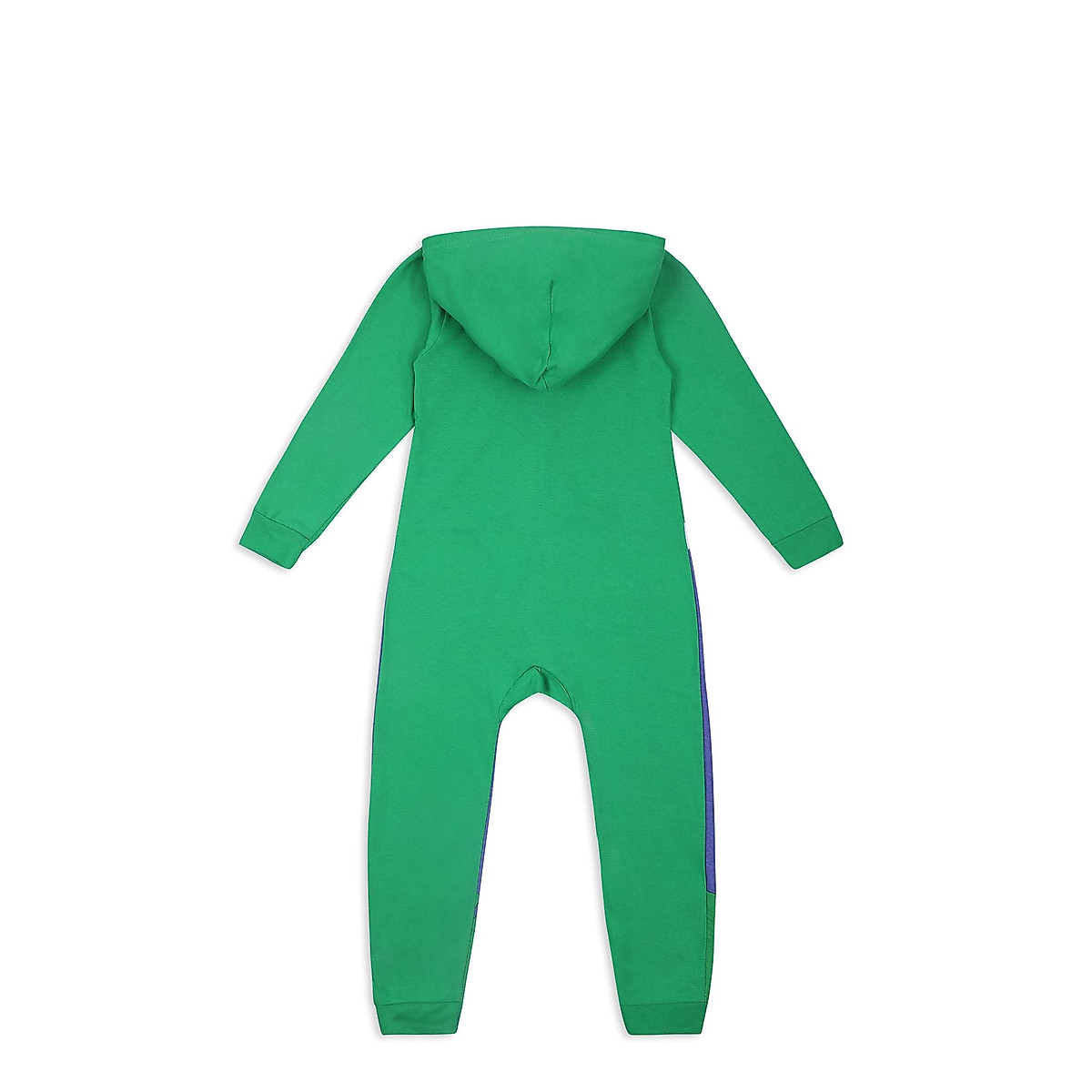 Marvel Hulk, Captain America, Iron Man or Spider-Man Boys Zip Up Hooded Coverall for Infant and Toddler