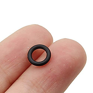 Huntingdoor 200pcs Archery O-rings OD1/4 Inch Specifically for Broadhead Replacement Rubber Bands High Performance Shock Collar Hunting Shooting Target Practice