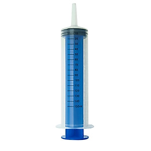 Karlling 150ML Large Big Plastic Hydroponics Nutrient Measuring Syringe