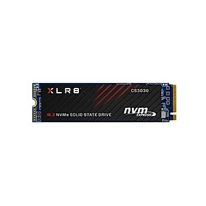 PNY XLR8 CS3030 1TB M.2 PCIe NVMe Gen3 x4 Internal Solid State Drive (SSD), Read Up to 3,500 - M280CS3030-1TB-RB