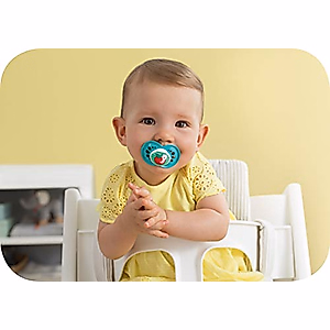 MAM Variety Pack Baby Pacifier, Includes 3 Types of Pacifiers, Nipple Shape Helps Promote Healthy Oral Development, 6-16 Months, Unisex, 3 Count (Pack of 1)
